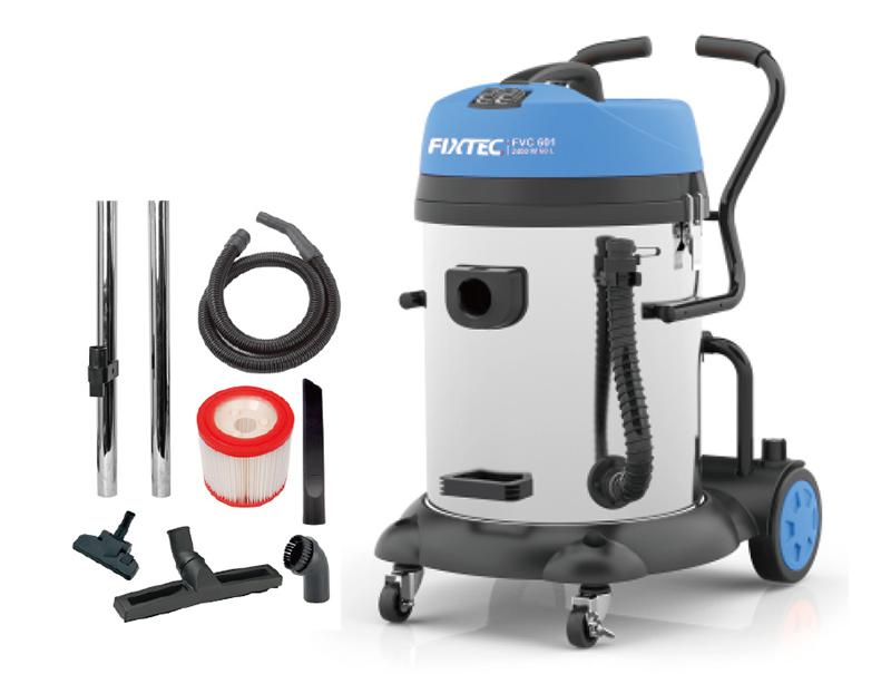 FIXTEC 2x1200W Wet & Dry Vacuum Cleaner