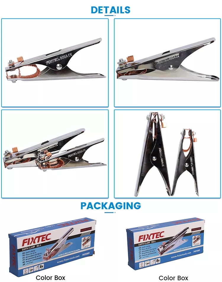 FIXTEC 300A 500A Earth Clamp