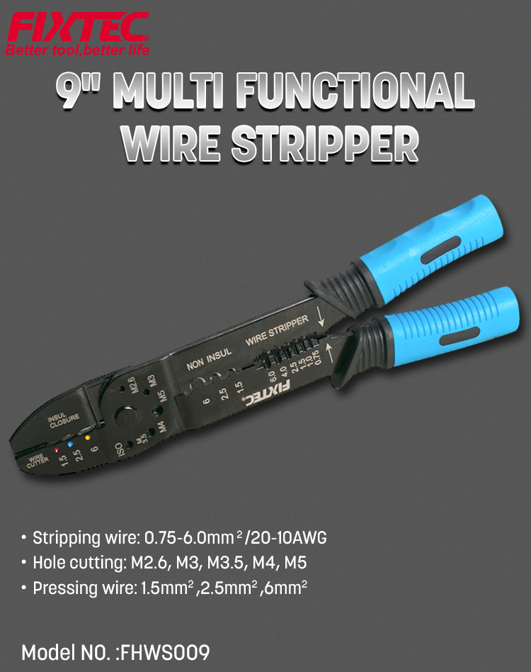 9" Multi Functional Wire Stripper from China manufacturer - EBIC Tools