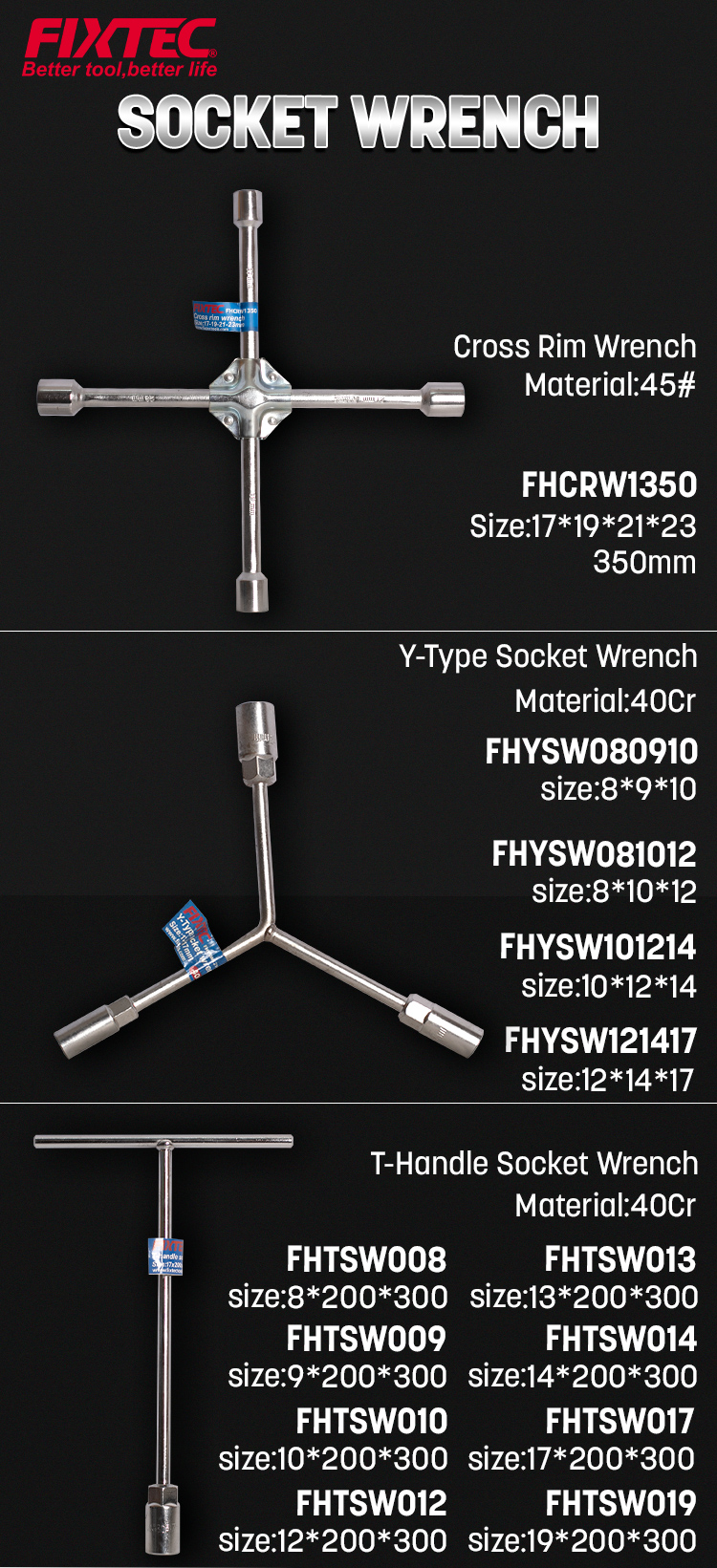 Cross Rim Wrench from China manufacturer - EBIC Tools